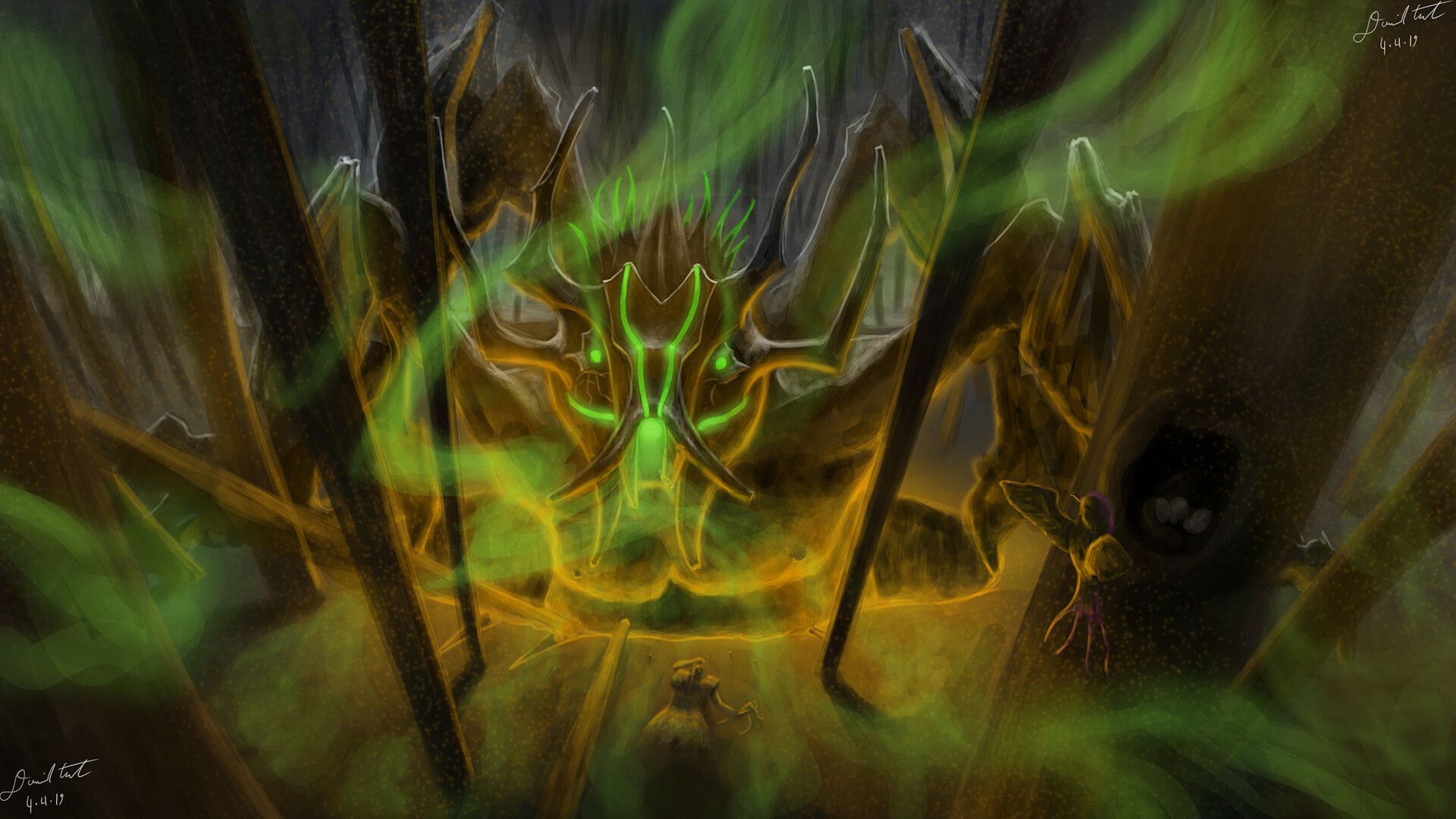 ArtStation - Ancient Seior Magic