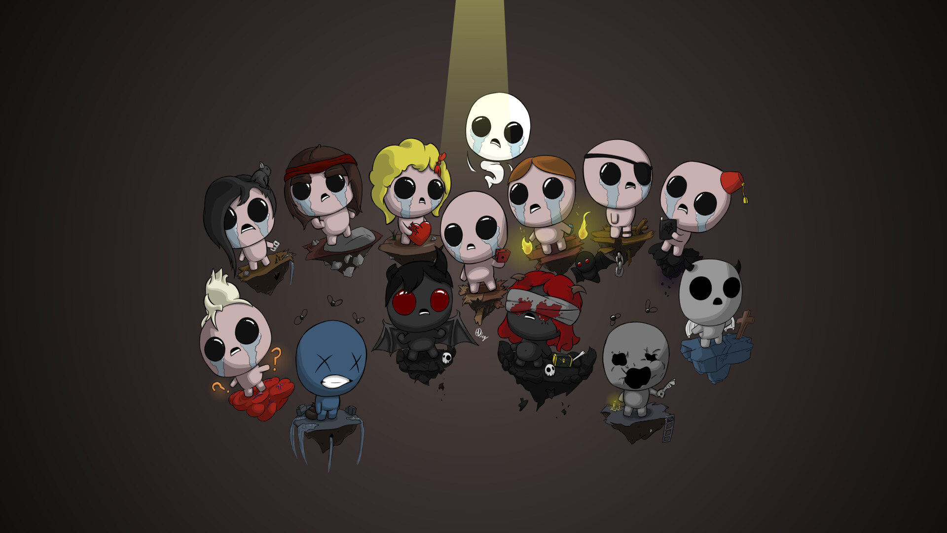 ArtStation - Binding of Isaac InfinityBirth