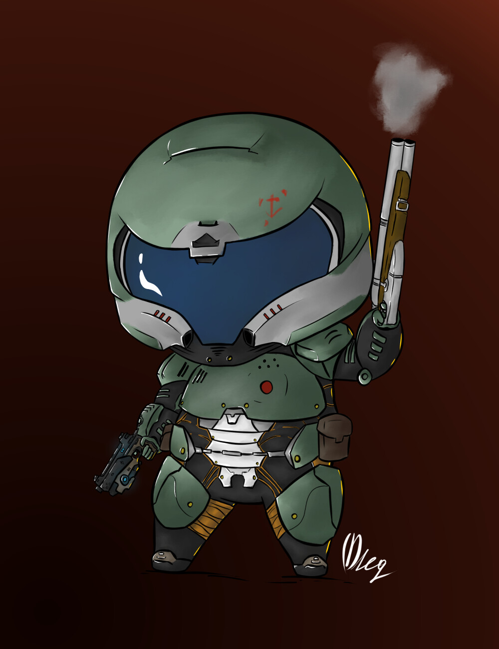 ArtStation - Doom Slayer