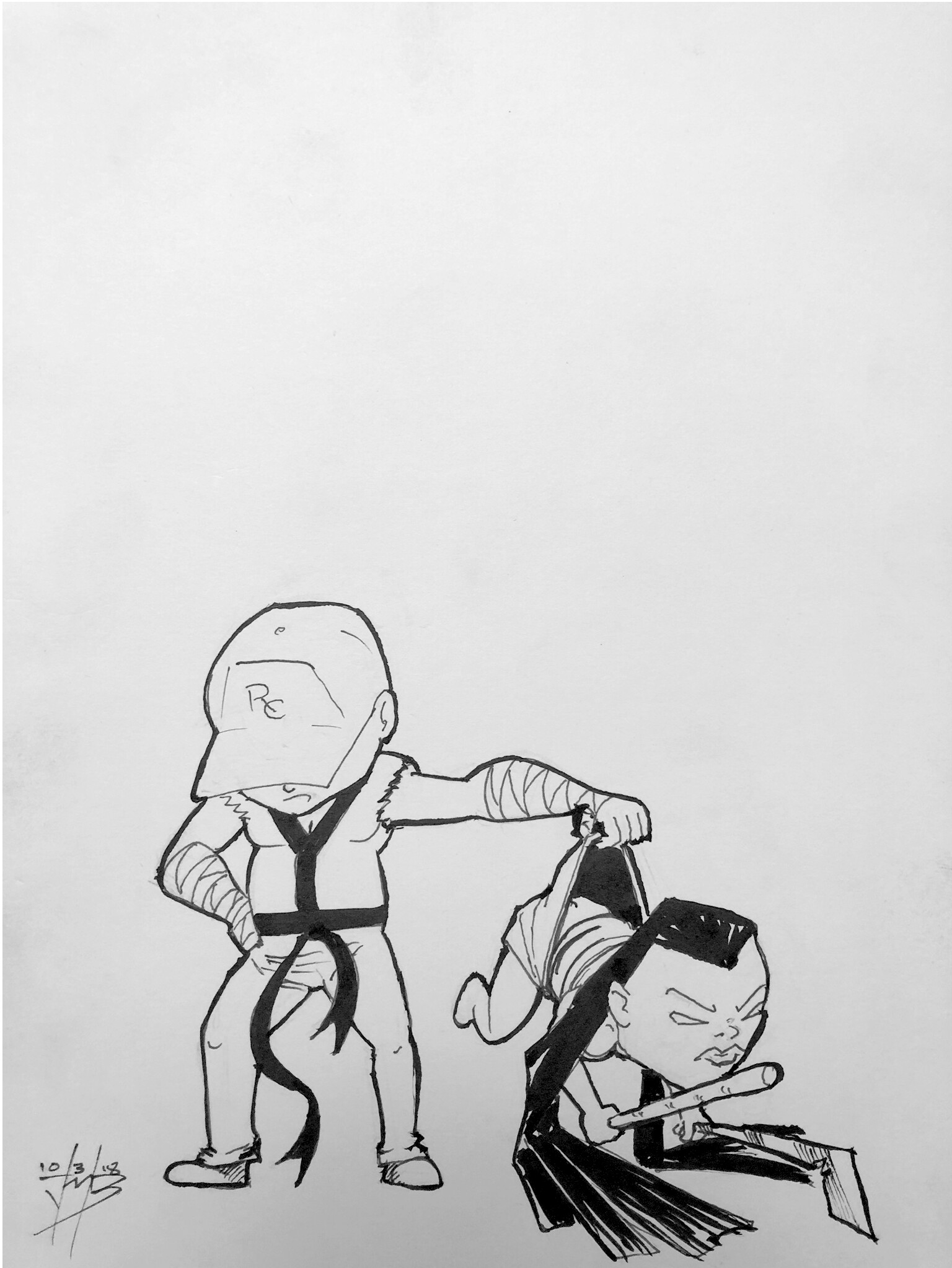 Jason Batchelor - Inktober 2018