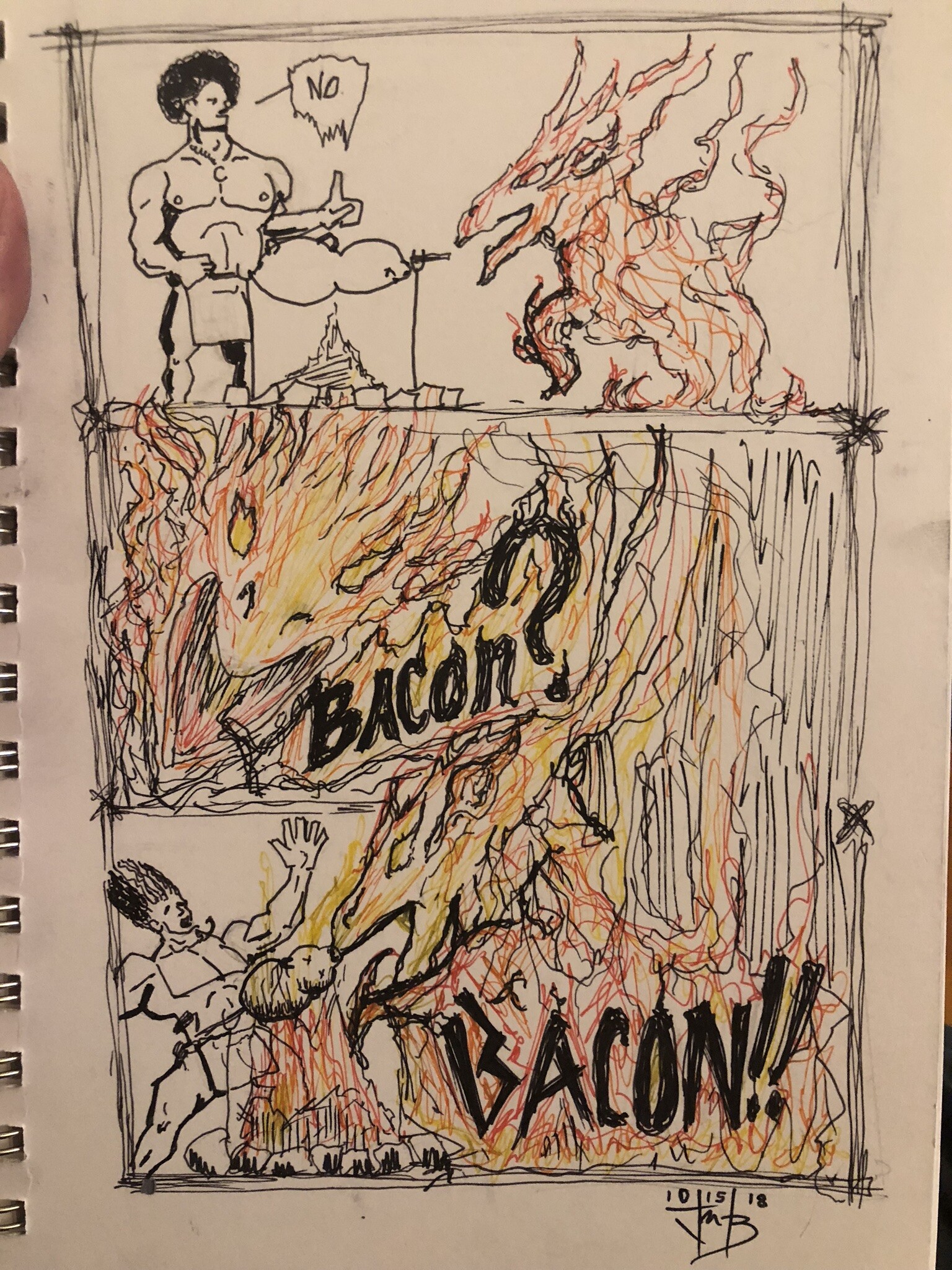 Jason Batchelor - Inktober 2018