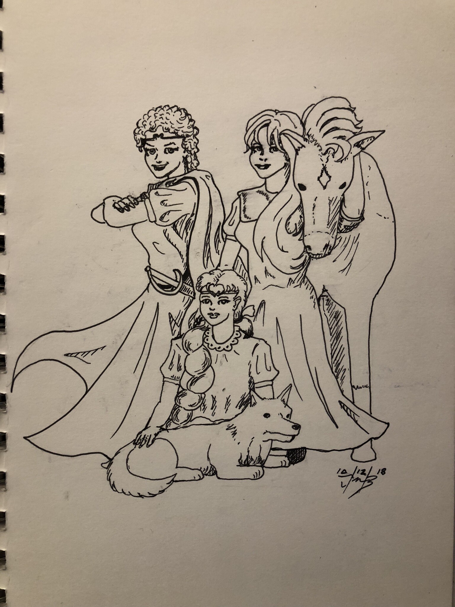 Jason Batchelor - Inktober 2018