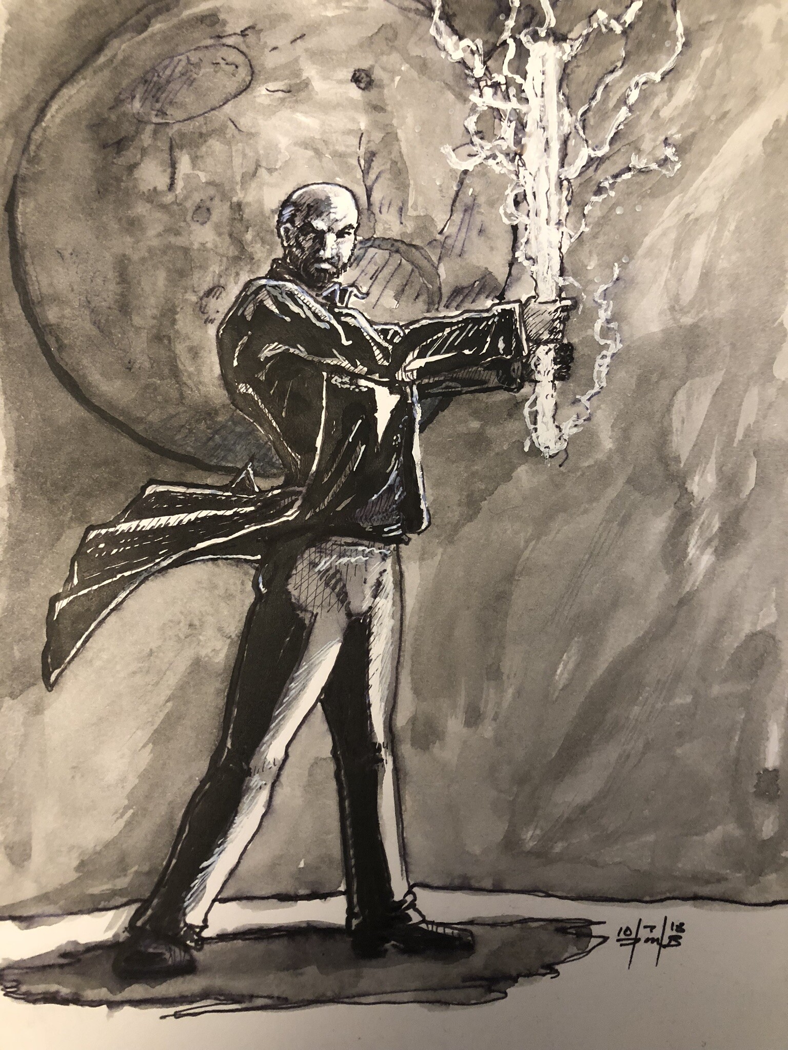 Jason Batchelor - Inktober 2018