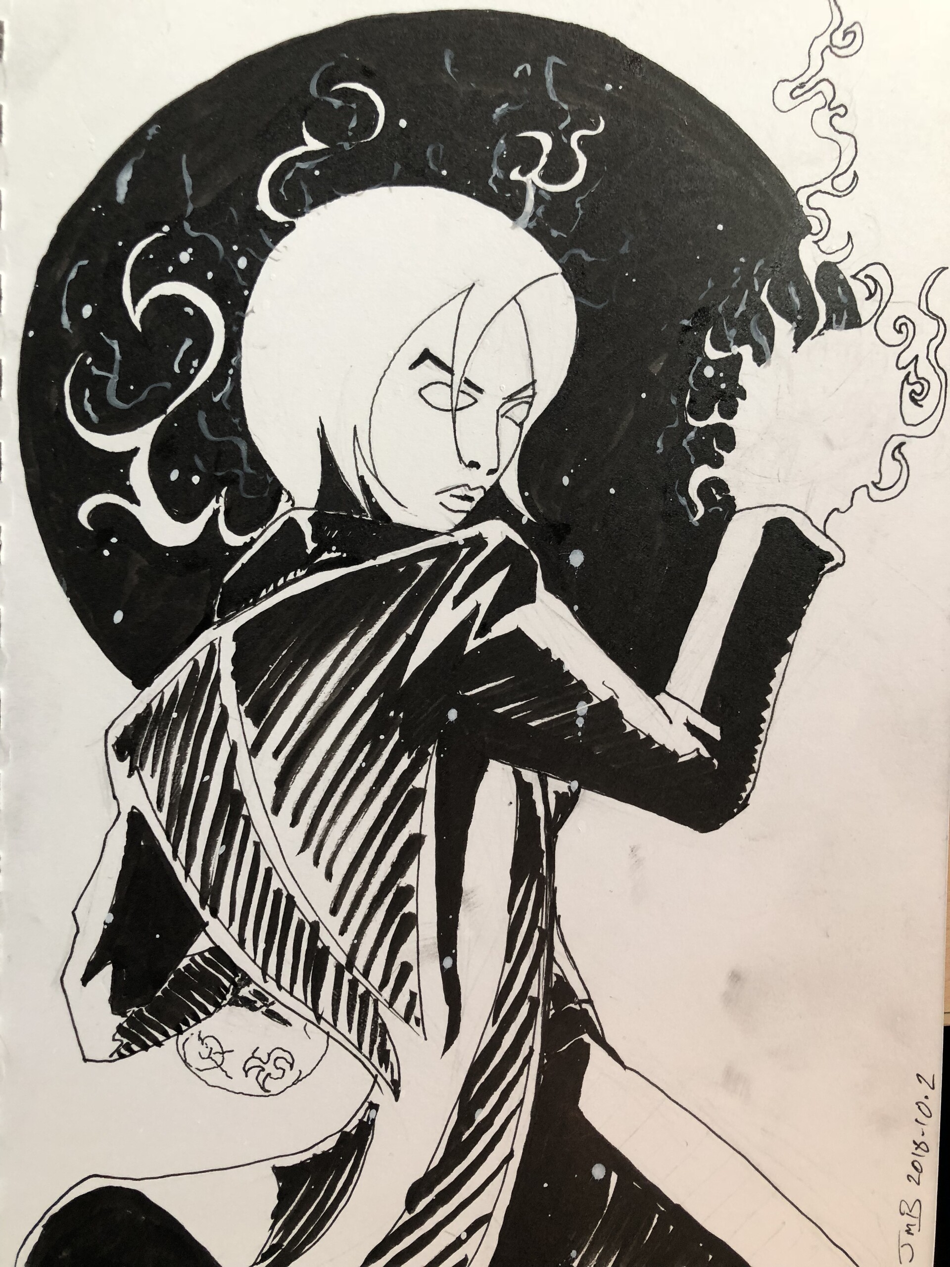 Jason Batchelor - Inktober 2018