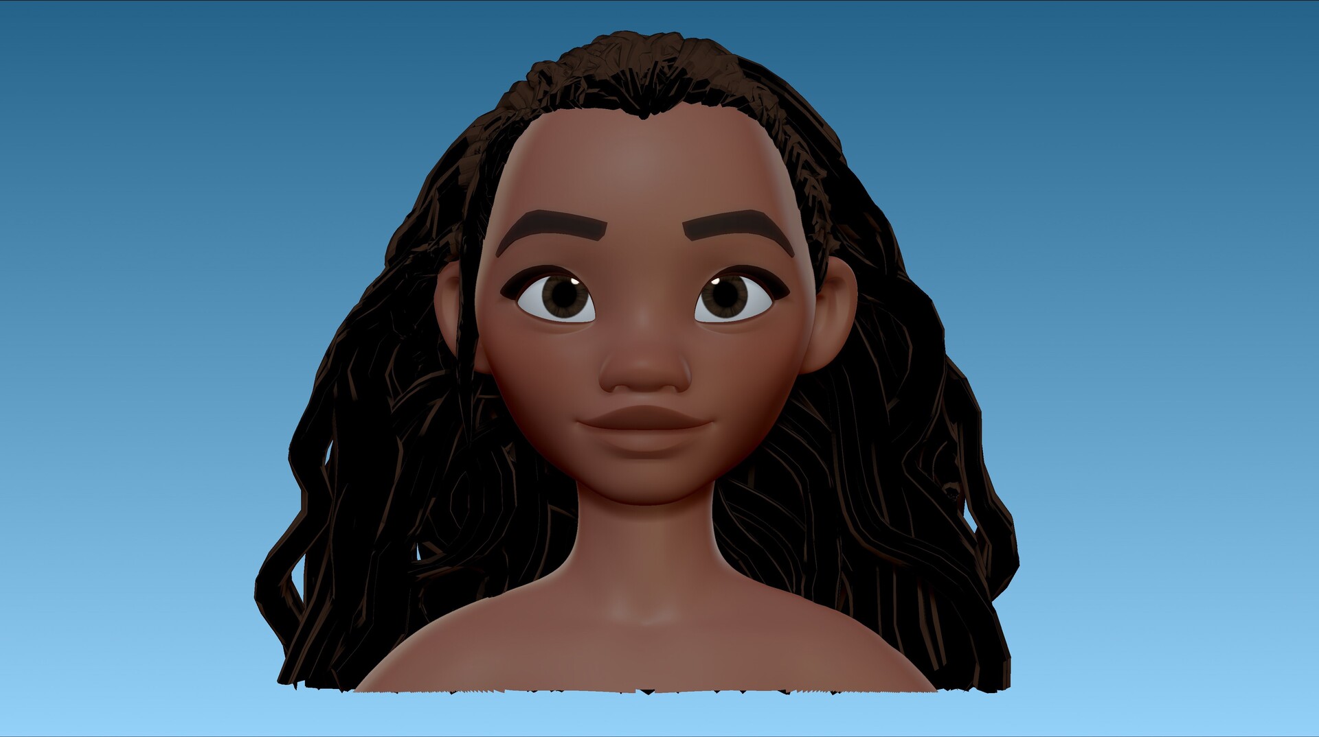 ArtStation - Moana design sculpts