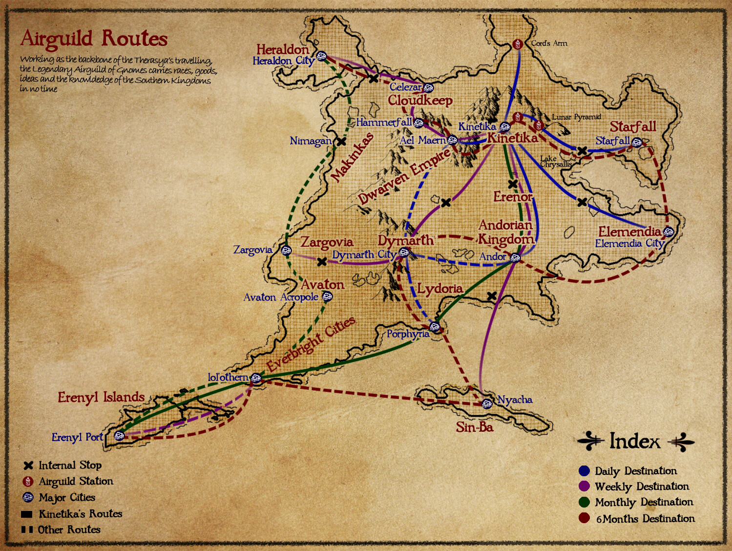 ArtStation - The Airguild Routes