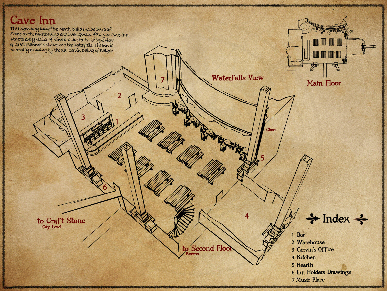 ArtStation - The Cave Inn