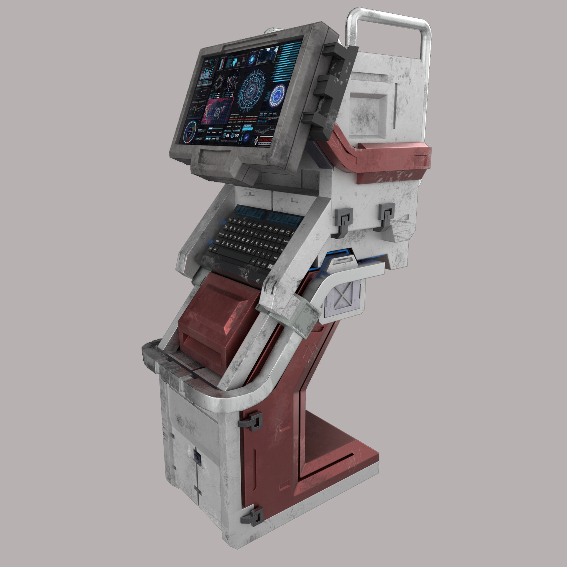 ArtStation - Halo 4 Computer