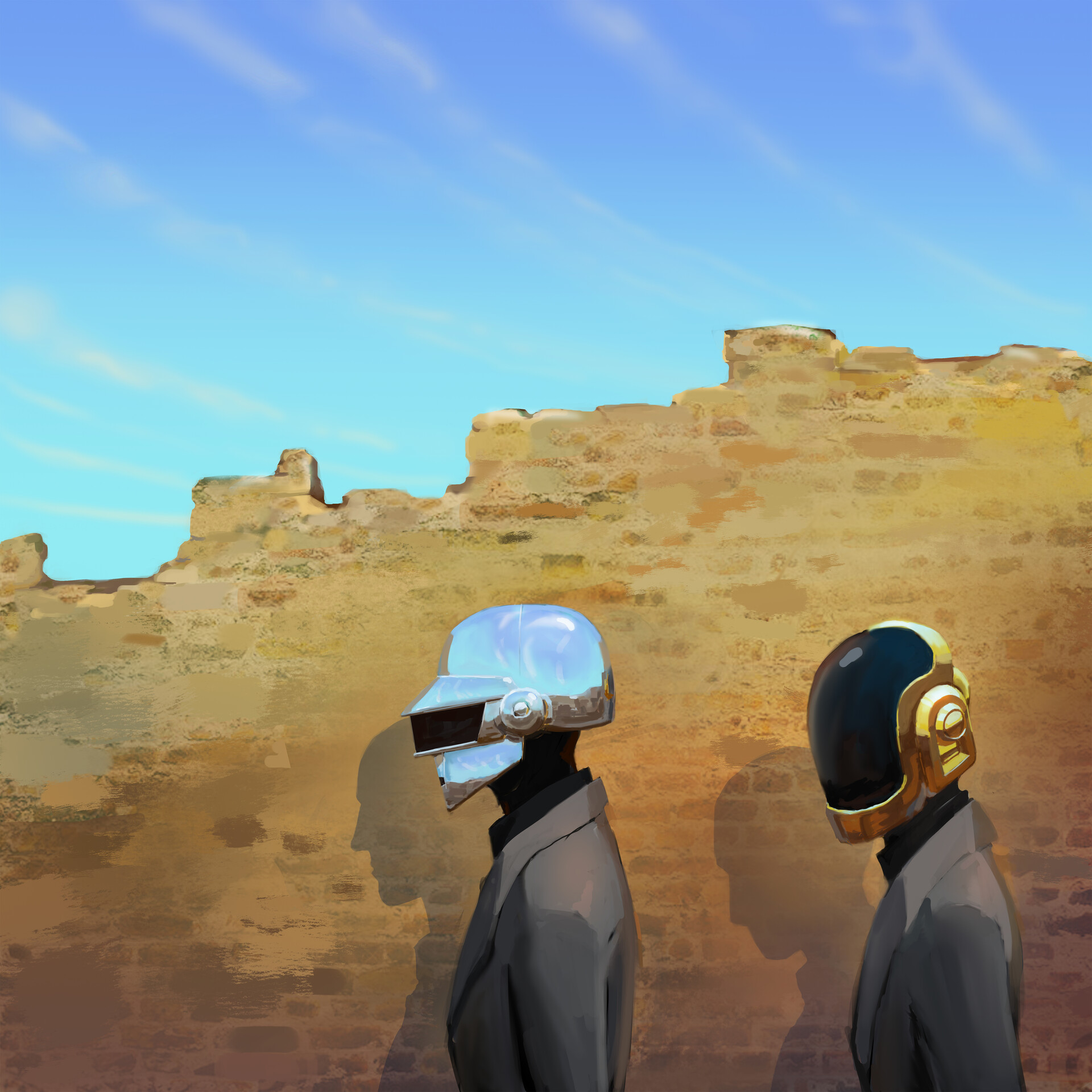 All Daft Punk Album Covers