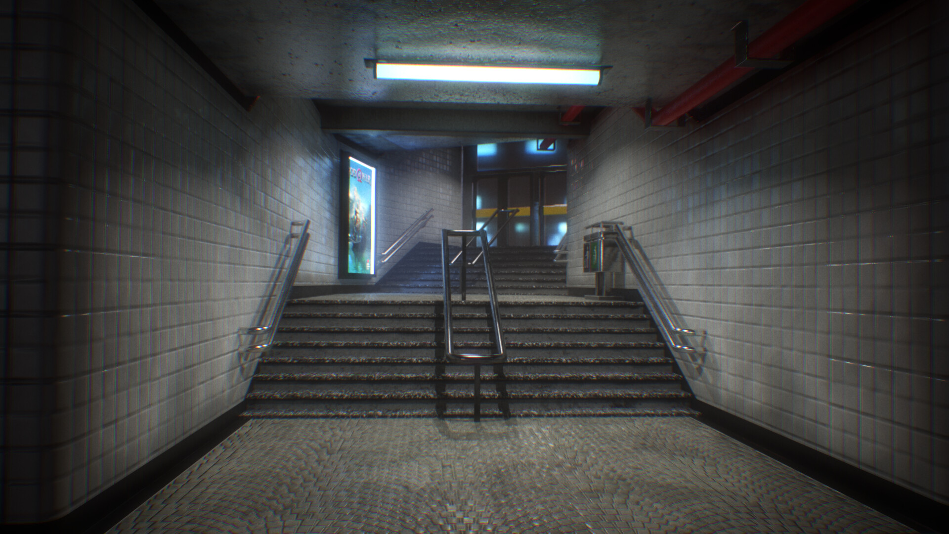 ArtStation - Subway Hall