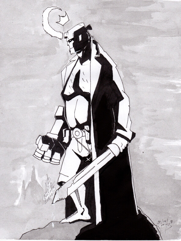 Jason Batchelor - Inktober 2018