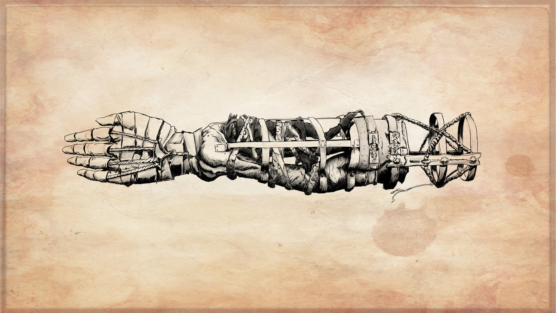 ArtStation - Sekiro Prosthetic Arm Design