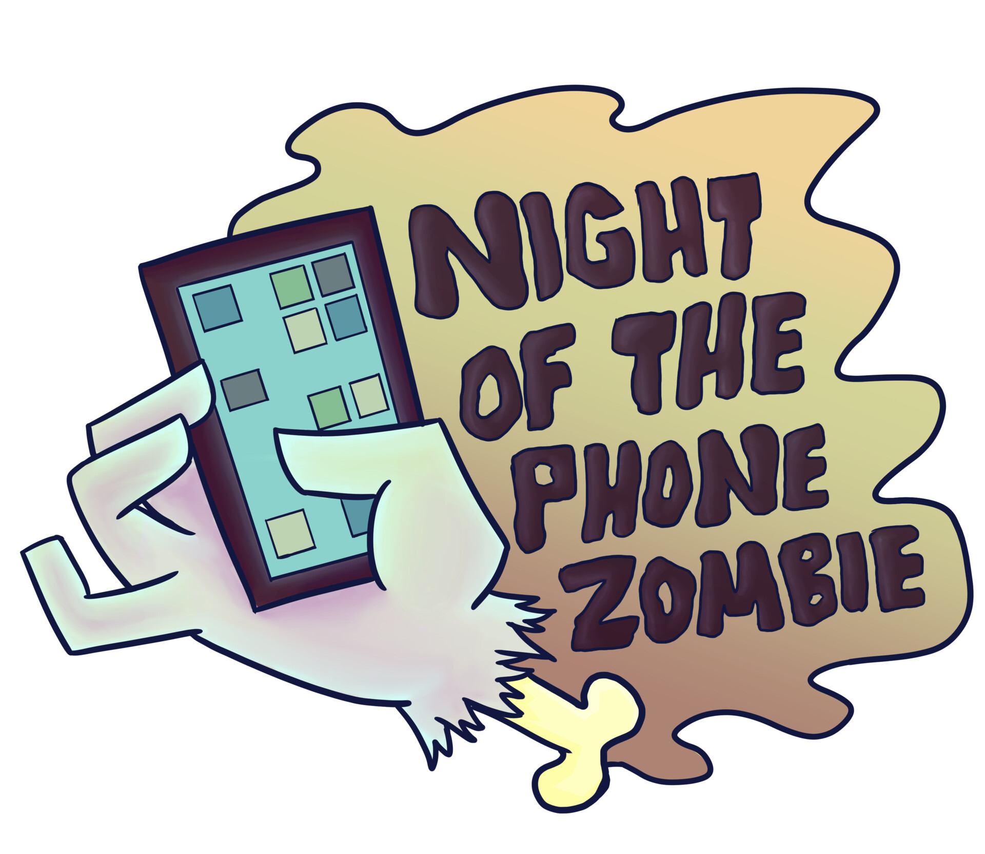 ArtStation - Night of the Phone Zombie