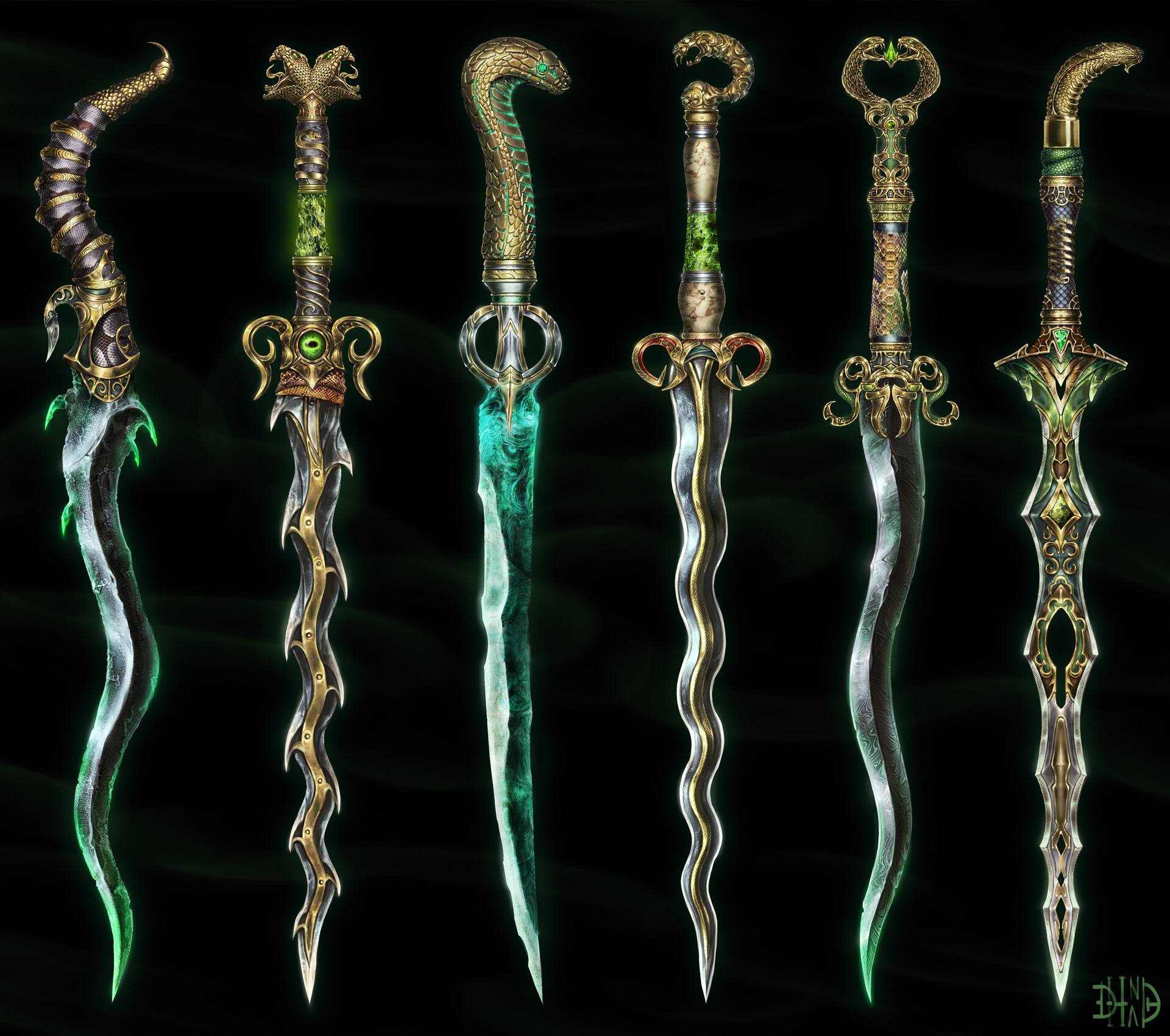 ArtStation - Cobra Daggers