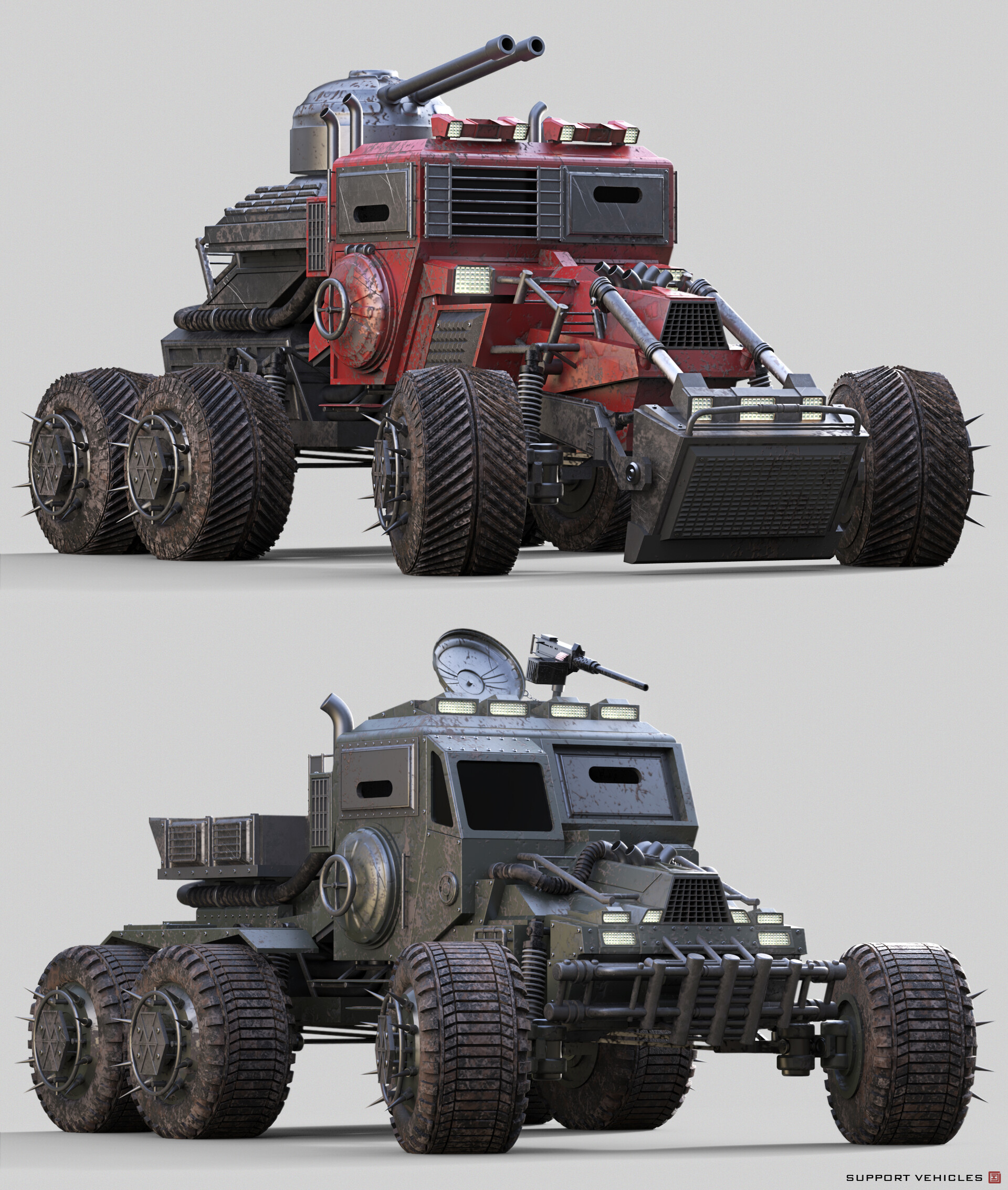 ArtStation - Support Vehicles