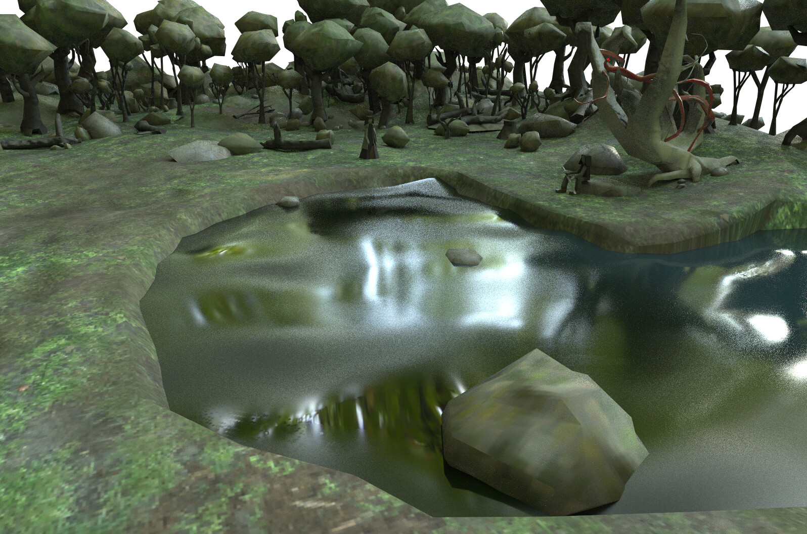 Dawid Hyży - Godswood Winterfell Game of Thrones