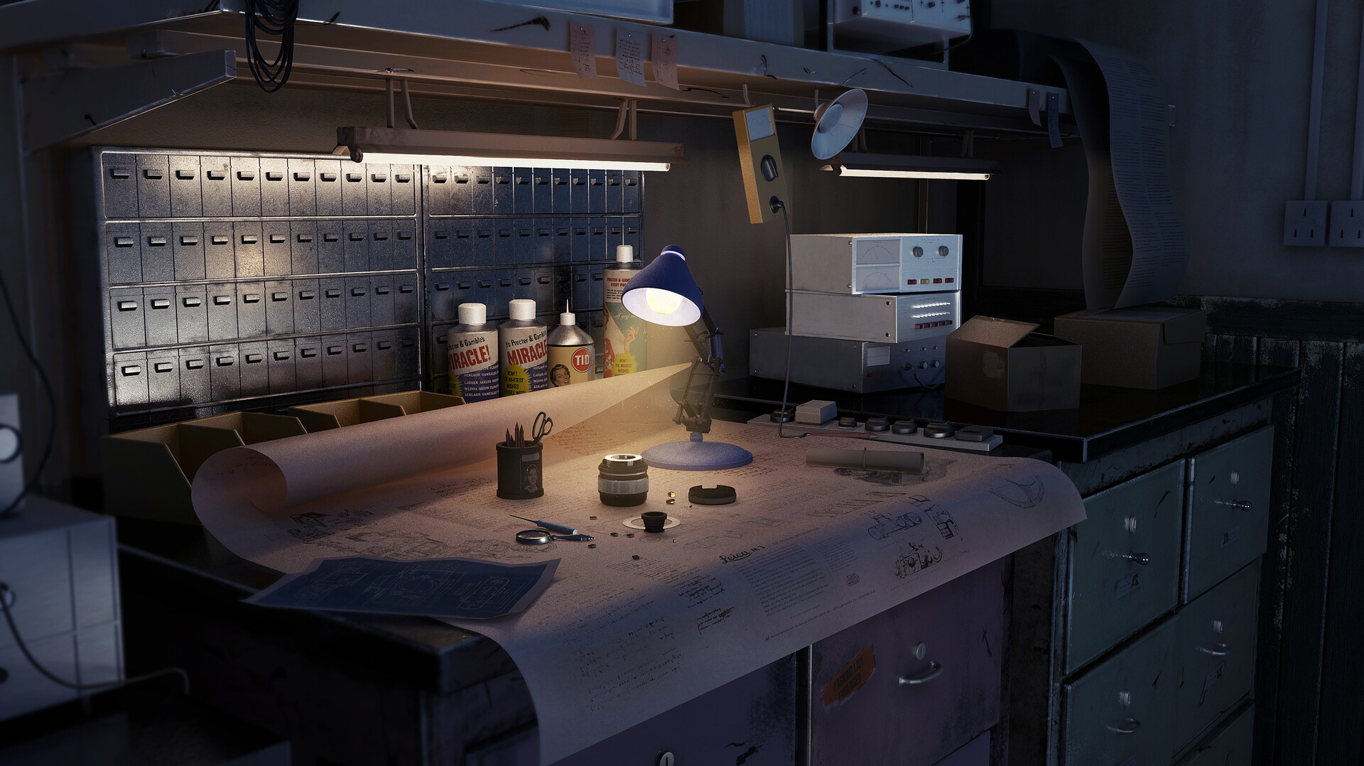 ArtStation - Corner of the studio