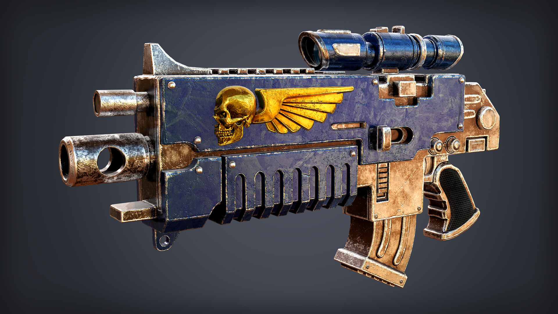 Kavi Mewa - Space Marine Bolt Gun 40k