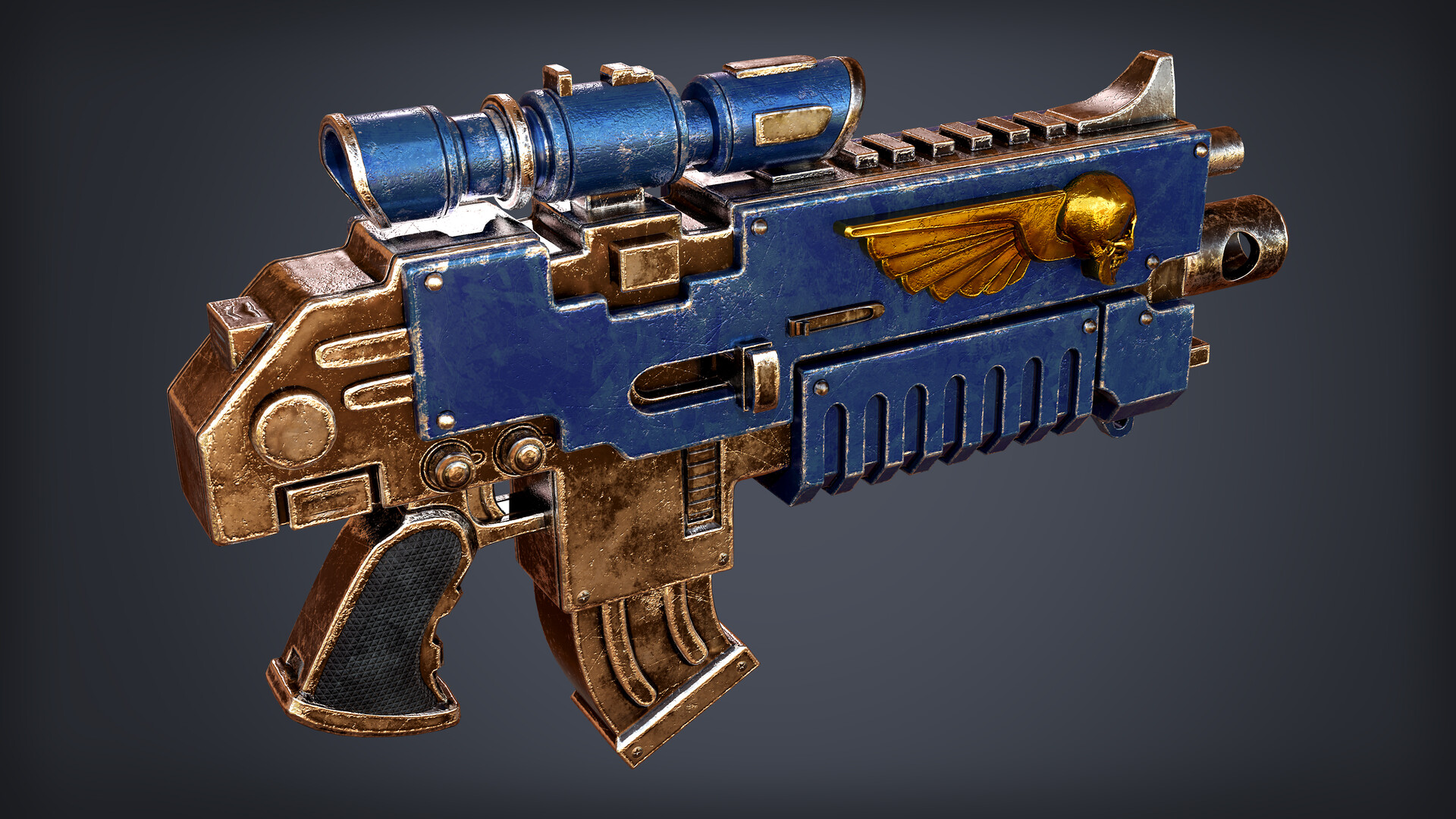 Kavi Mewa - Space Marine Bolt Gun 40k