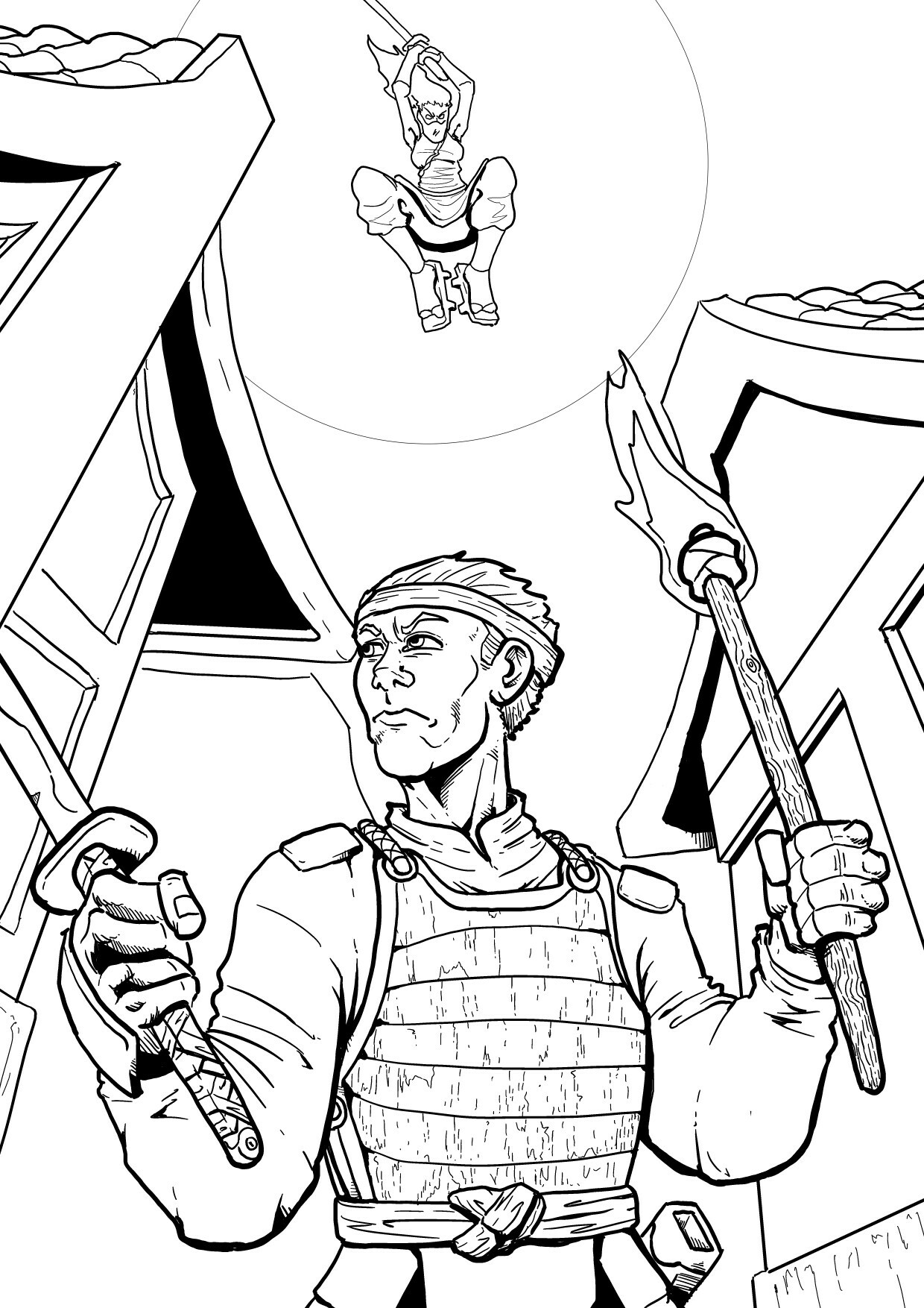 ambush coloring sheet