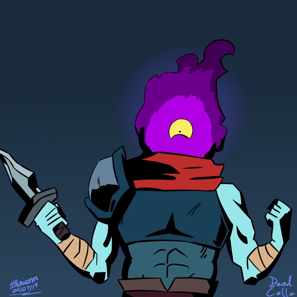 ArtStation - Dead Cells Protagonist