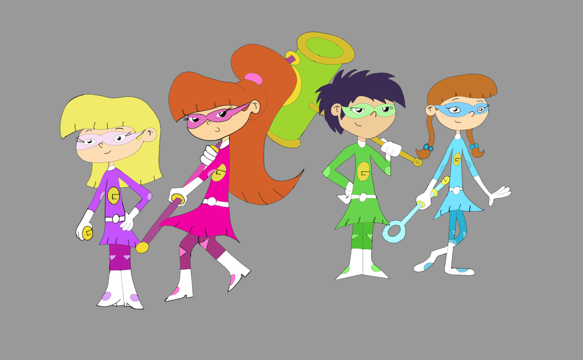 ArtStation - Hyper Force Girls