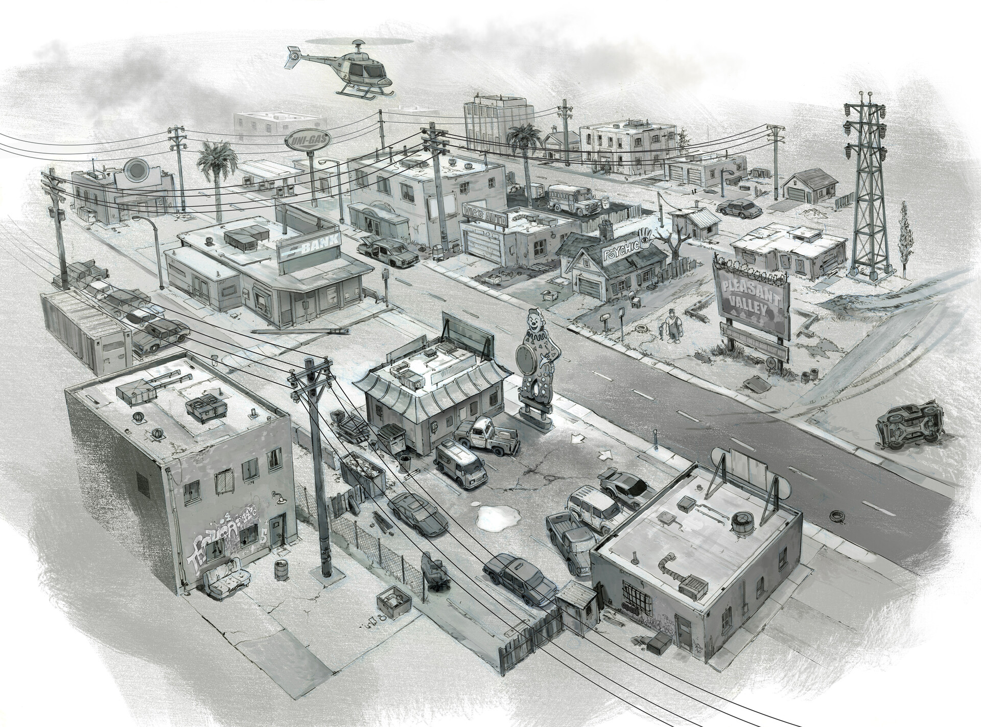 Jim Martin - Wreck-it Ralph 2 concept art