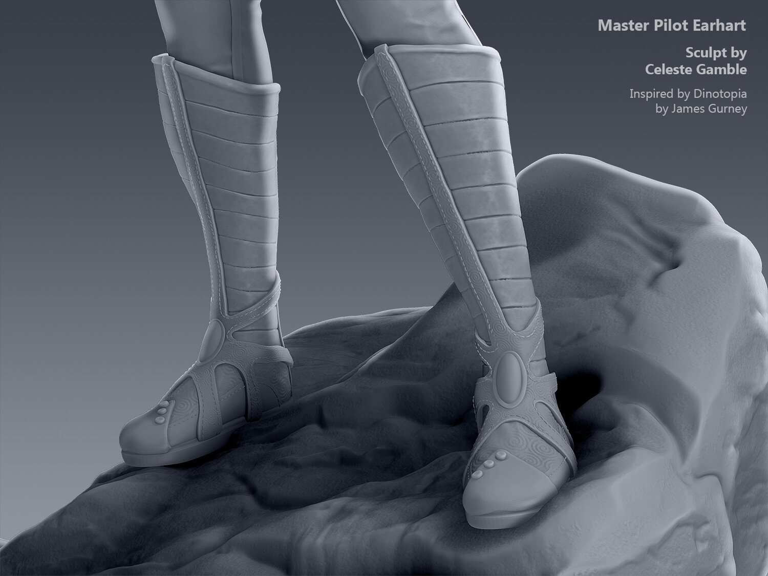 Celeste Gamble - Master Pilot Amelia Earhart, Skybax Rider