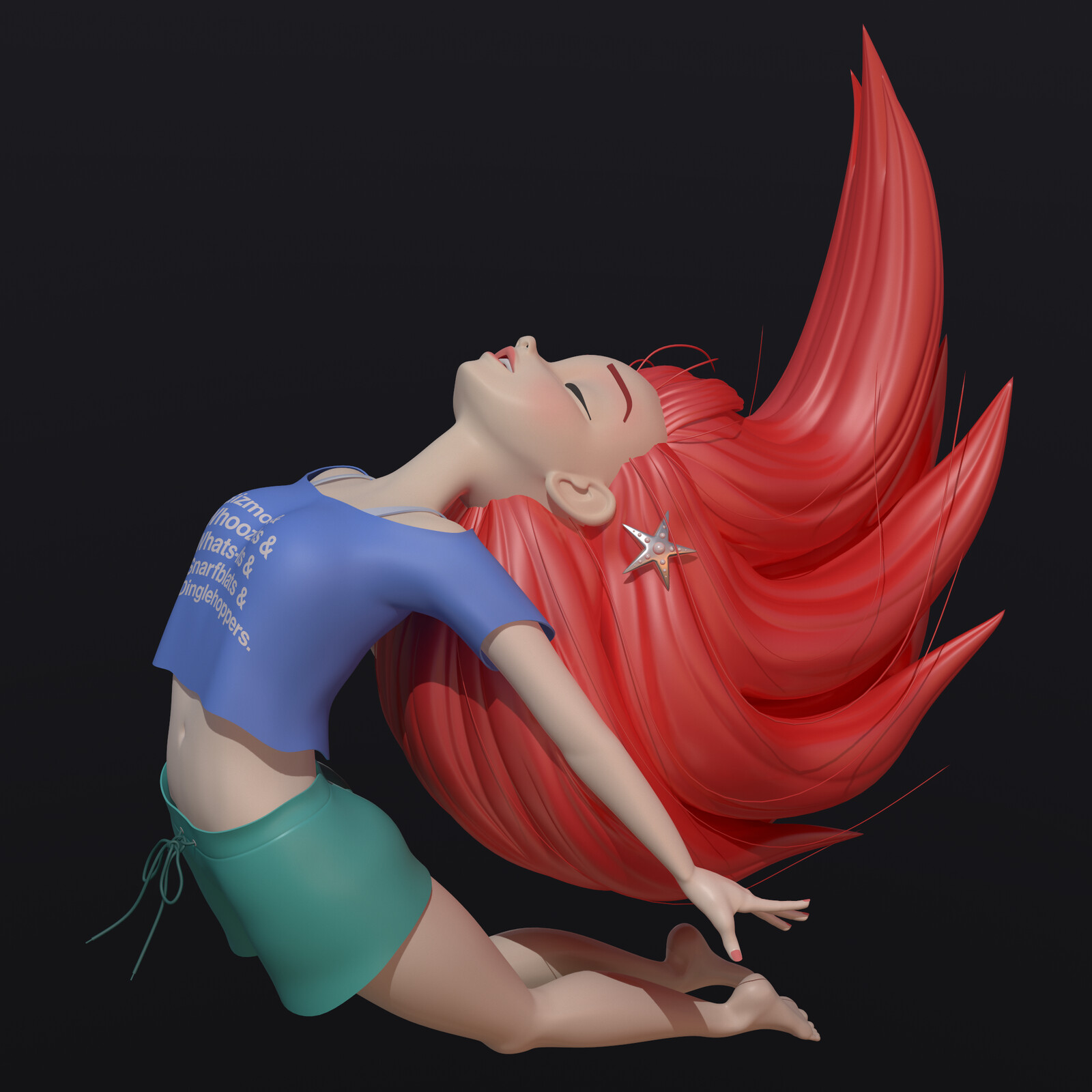 Soya Ito - The Little Mermaid from Ralph breaks the internet