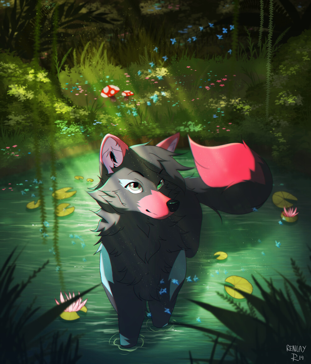 ArtStation - Mystical Pond