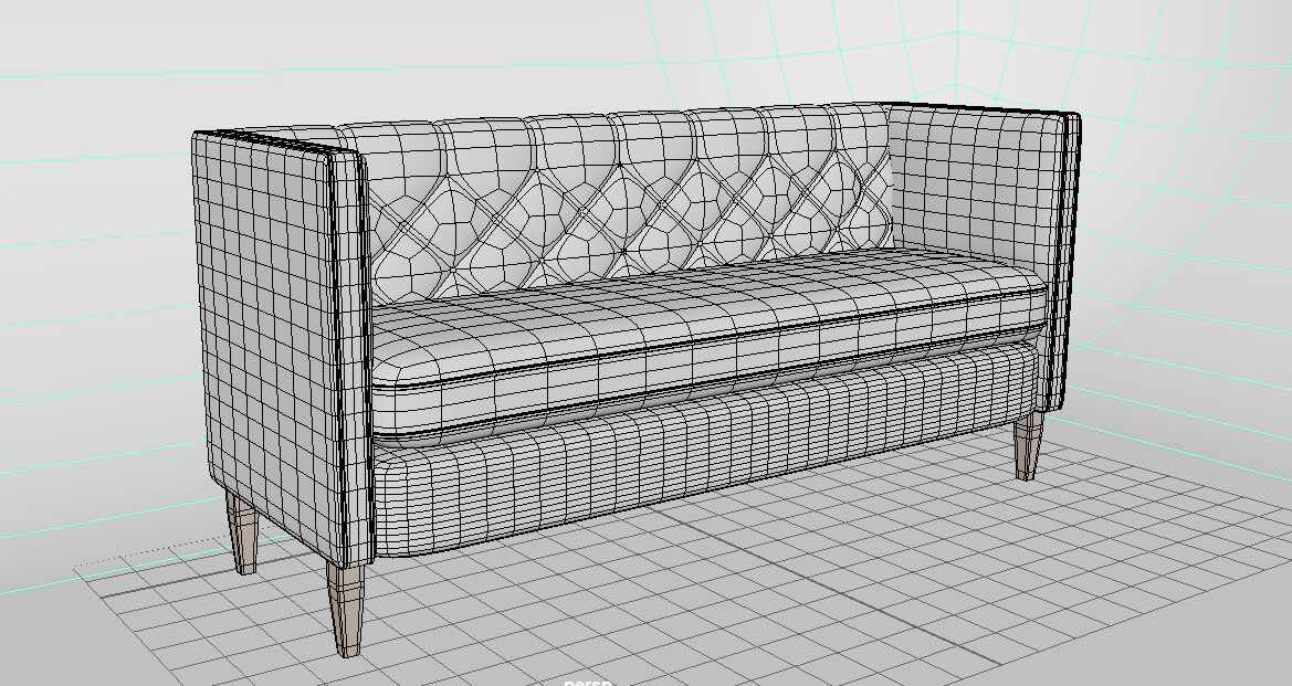ArtStation - Sofa model
