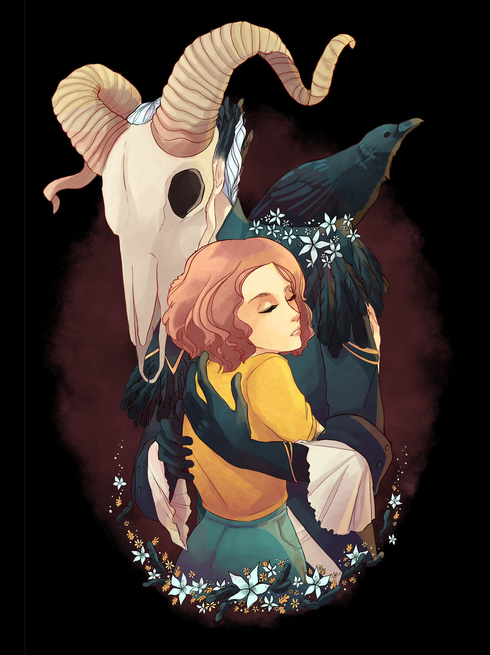 ArtStation - Embracing Death