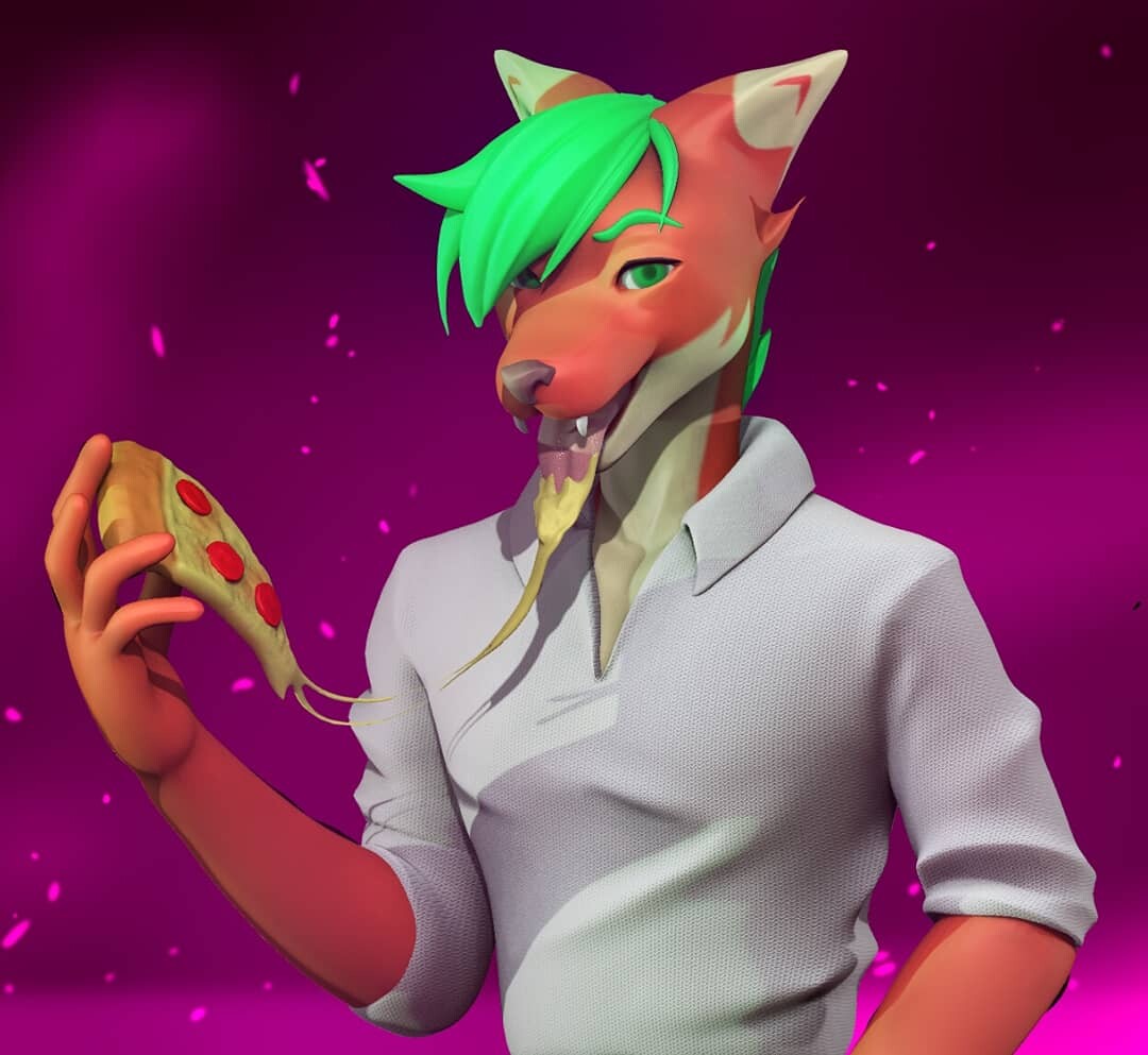 half dragon half wolf