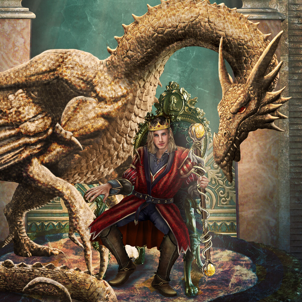 ArtStation - The Golden Empire, The Dragon Artifacts Book 3