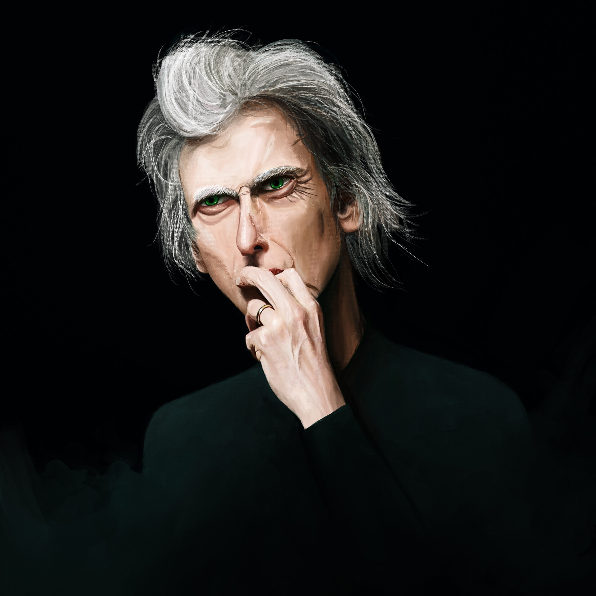 ArtStation - Portrait Peter Capaldi
