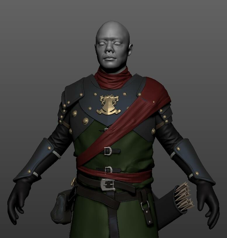 ArtStation - Medieval crossbowman