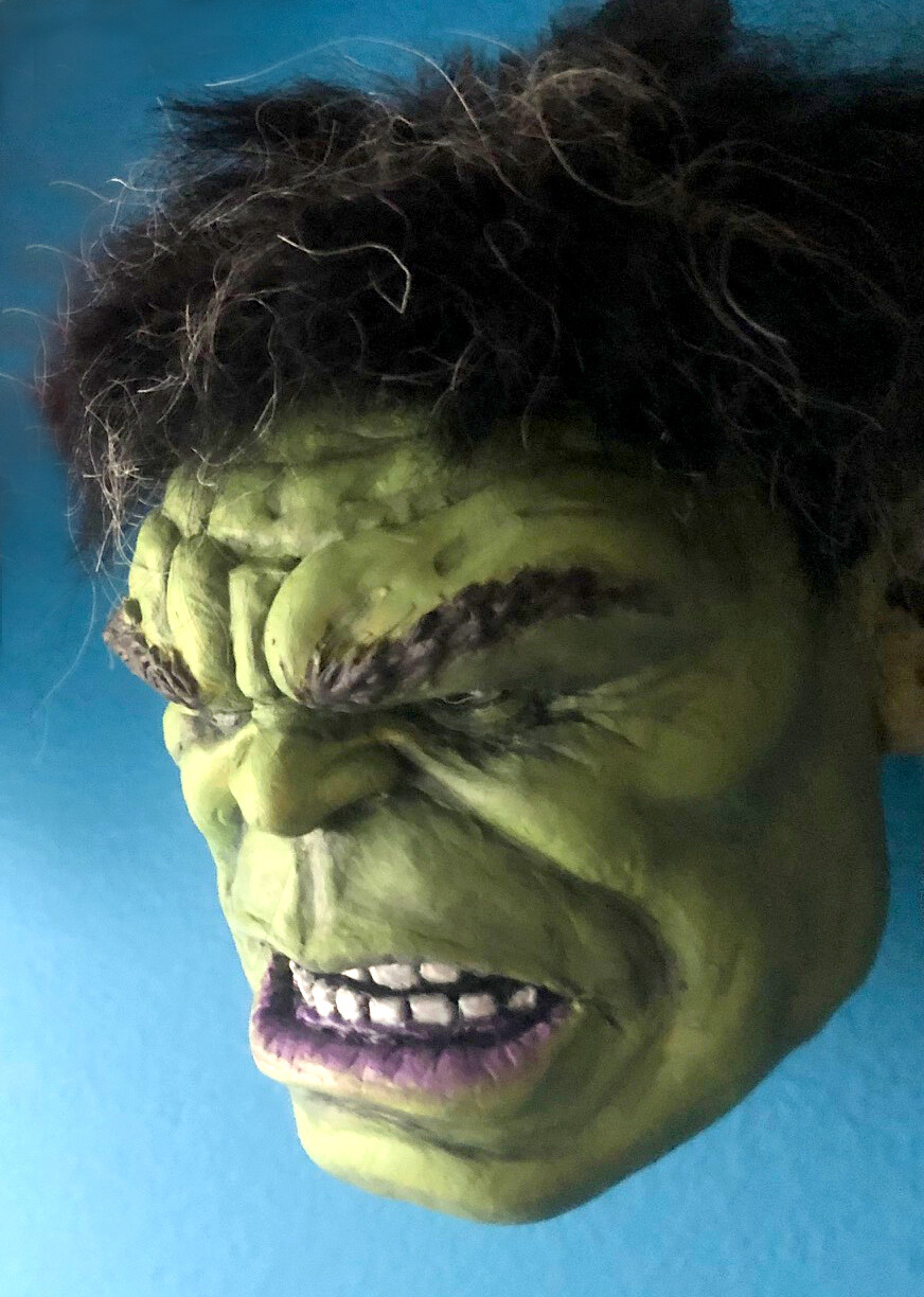 ArtStation - Hulk Hanging head