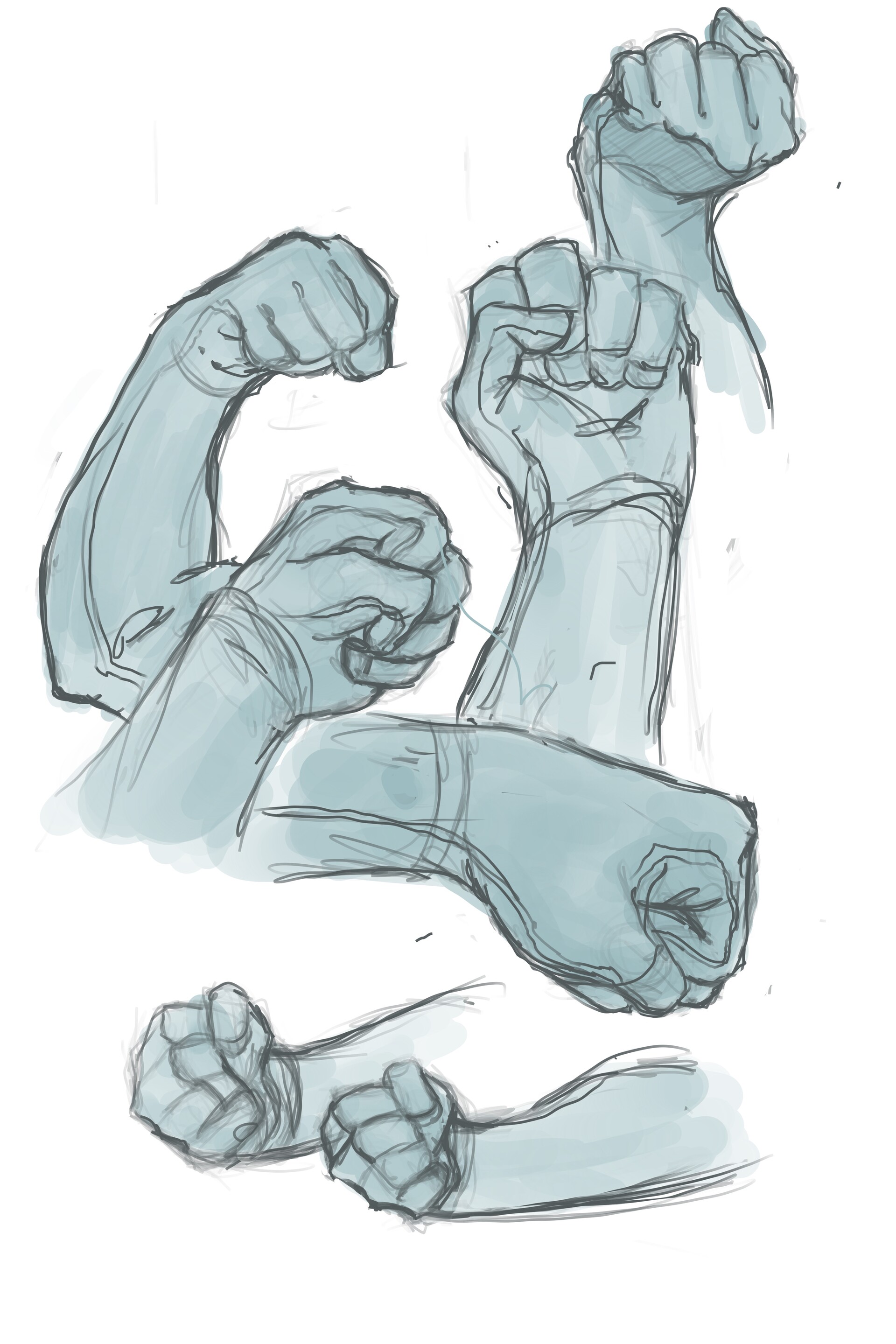 ArtStation - Hand fist