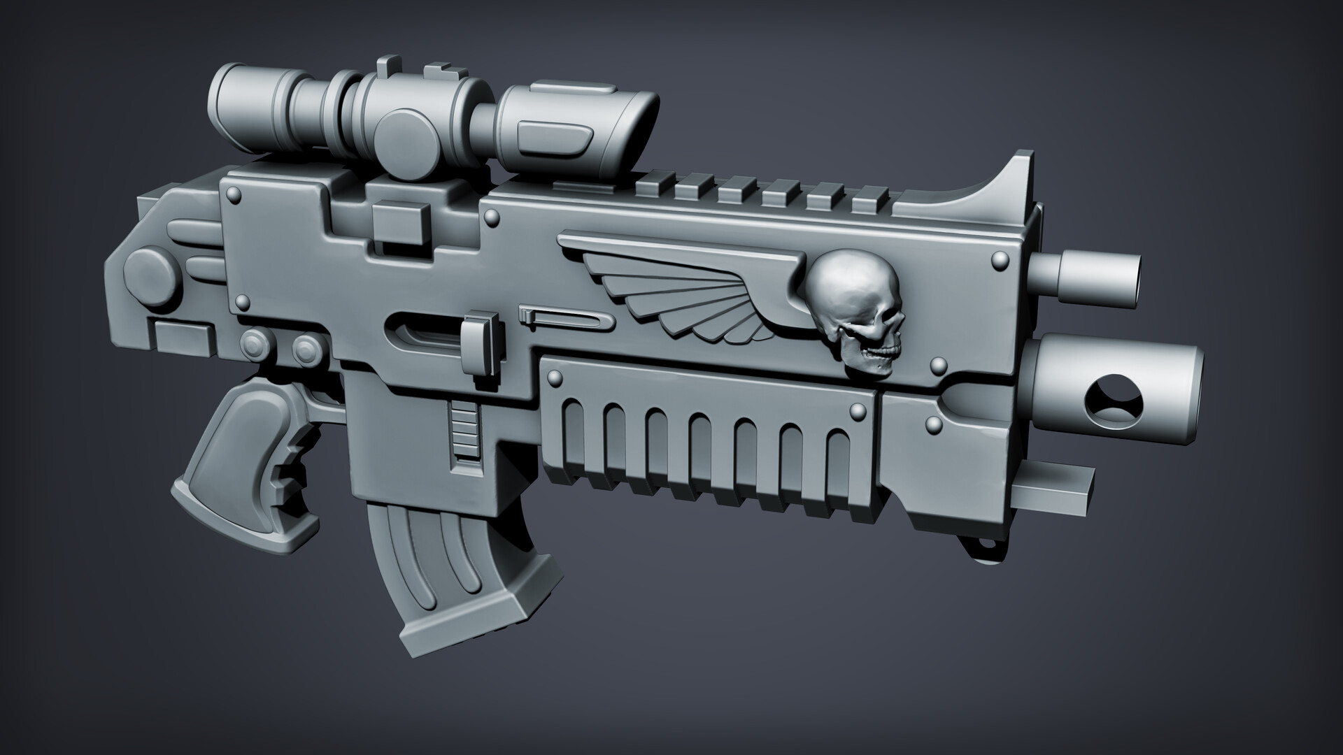 Kavi Mewa - Space Marine Bolt Gun 40k