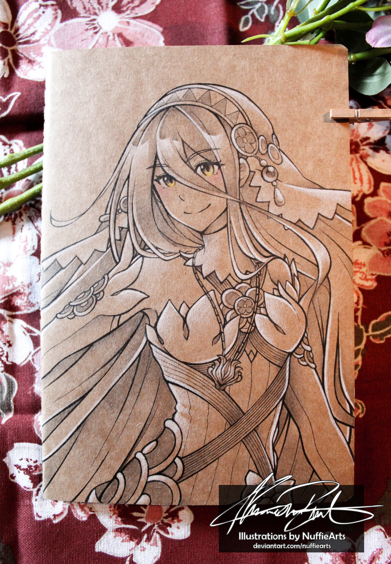 Nuffie Arts - Azura - Kraftpaper Sketchbook