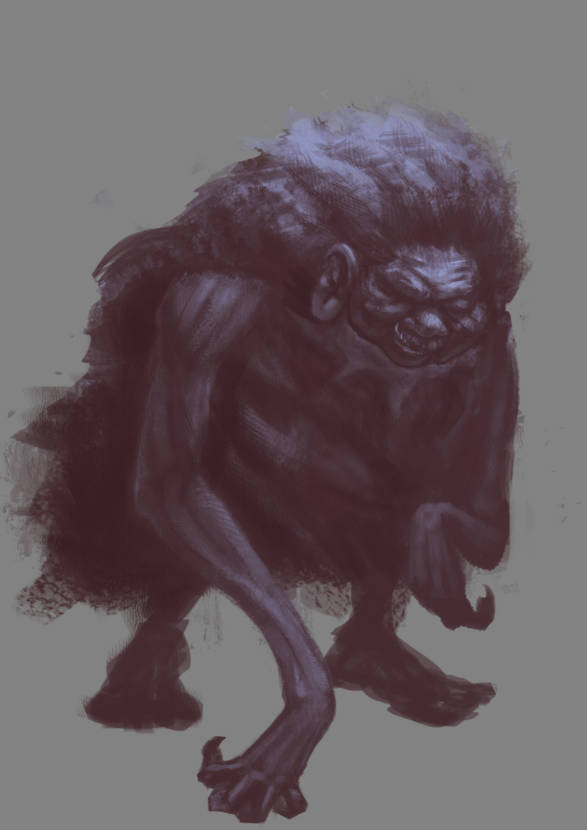 ArtStation - Kazakh mythology creatures concepts 1