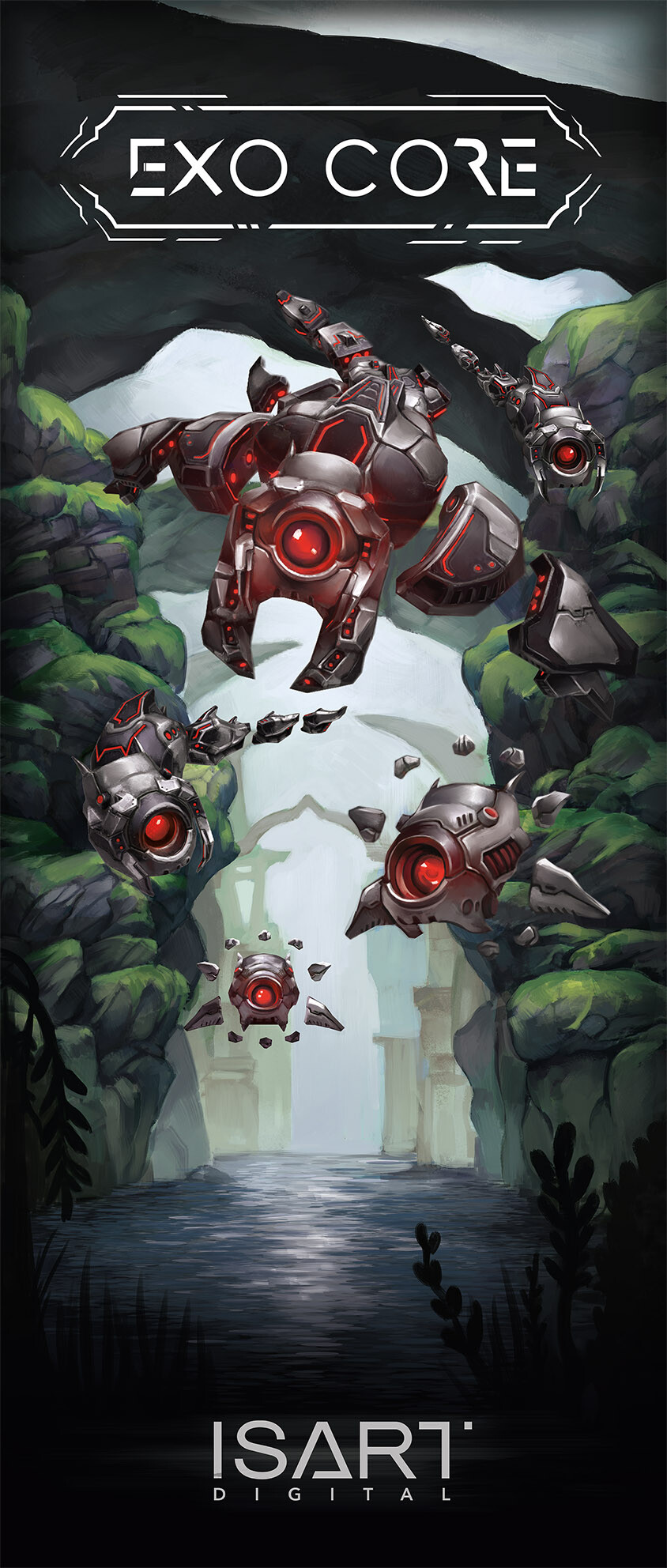 CGD - EXO CORE - Concept Art and Marketing Assets