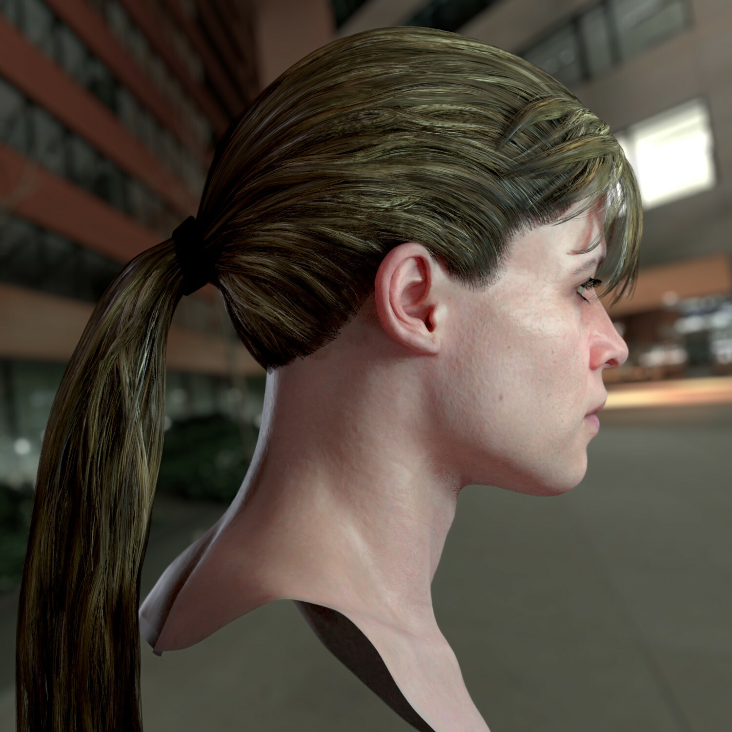 Stephan Plotnicov - 3d model Sarah Connor Linda Hamilton