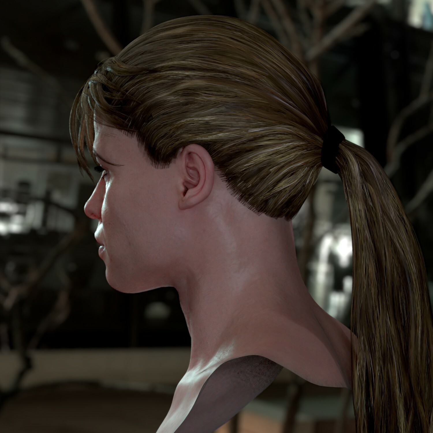 Stephan Plotnicov - 3d model Sarah Connor Linda Hamilton
