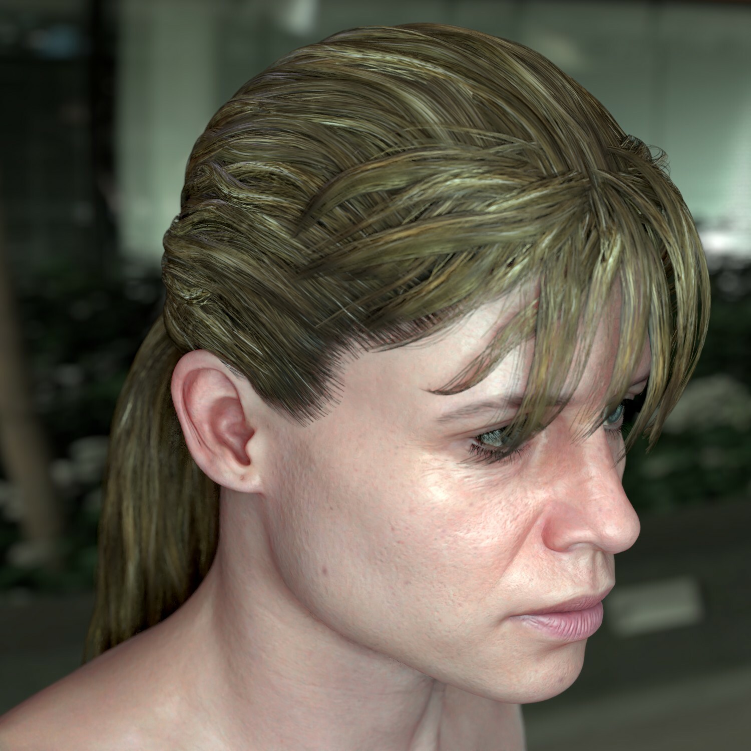 Stephan Plotnicov - 3d model Sarah Connor Linda Hamilton