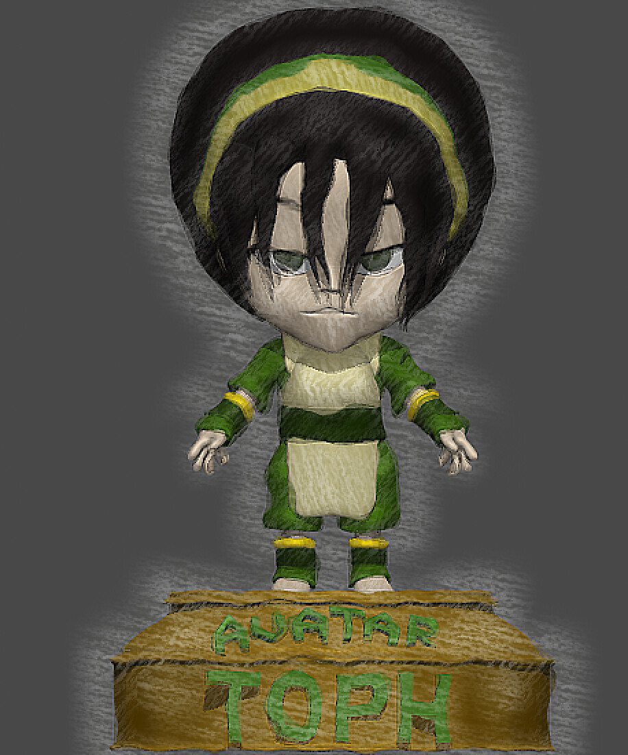 Darkchall Lawrence - Toph Bedong Chibi