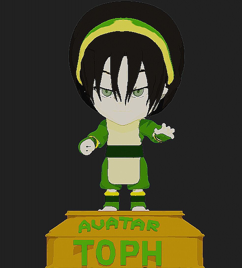 Darkchall Lawrence - Toph Bedong Chibi