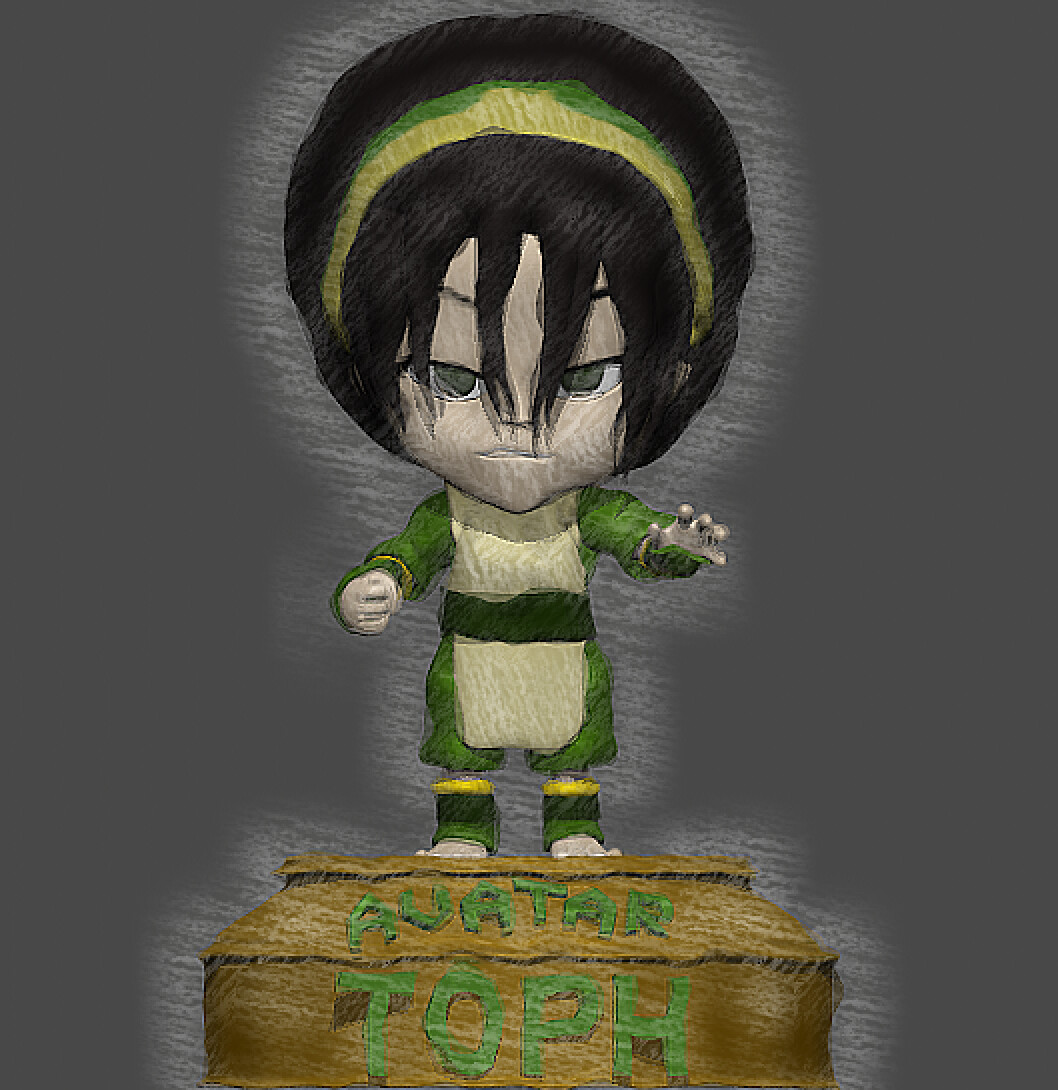 Darkchall Lawrence - Toph Bedong Chibi