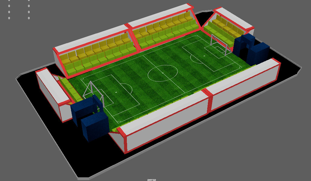 Faizal s - Android game level design,football stadium