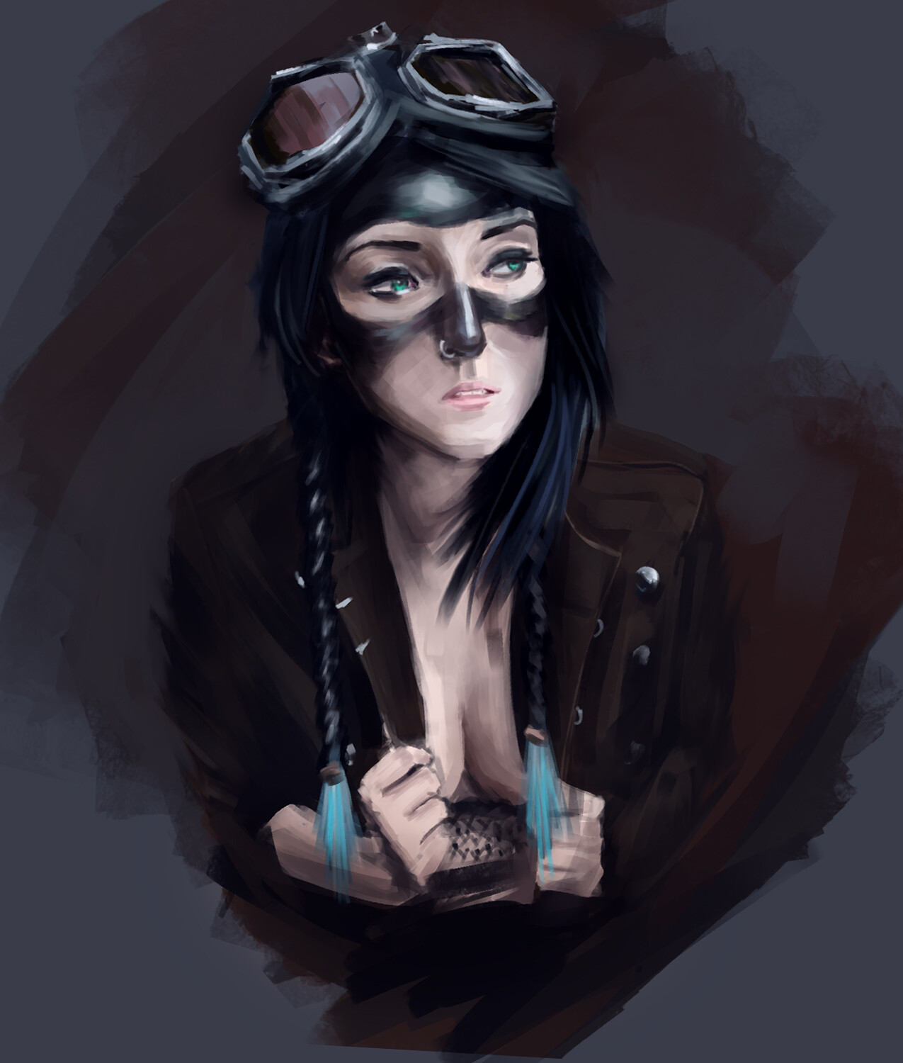 ArtStation - Steampunk girl